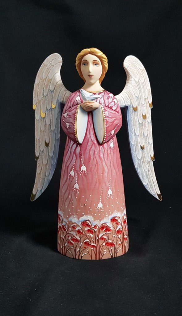 Ange rose | Rue Pouchkine